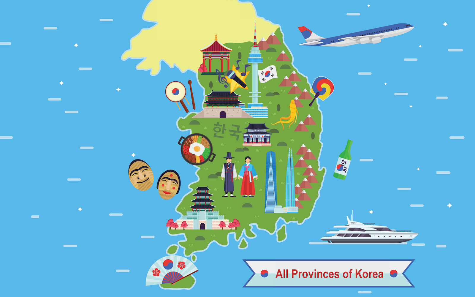 All Provinces of Korea | Discover Digest Tours